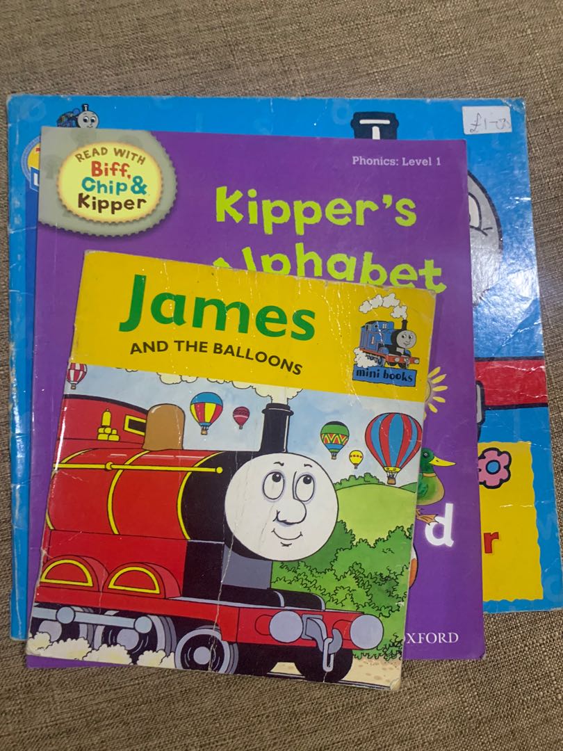 Bundle thomas the train, kipper's alphabet i spy, Hobbies & Toys, Books ...