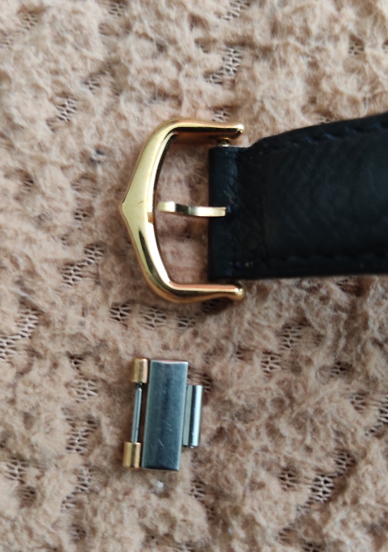 Cartier men's must de watch buckle & Omega ladies link, Luxury, Watches ...