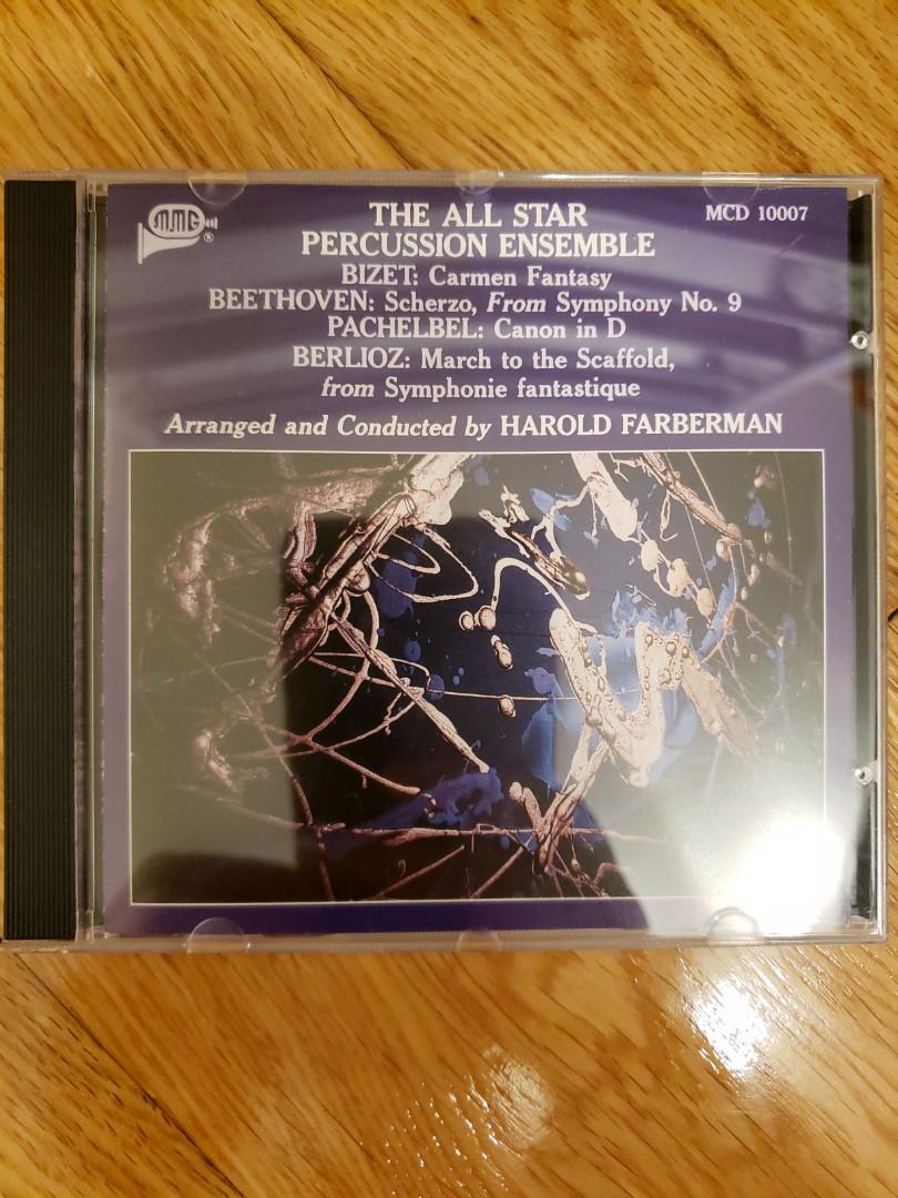發燒CD 敲擊卡門 The All Star Percussion Ensemble Harold Farberman, 興趣及遊戲, 收藏品 ...