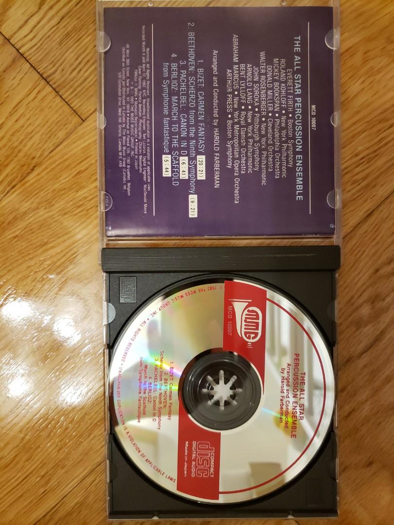 發燒CD 敲擊卡門 The All Star Percussion Ensemble Harold Farberman, 興趣及遊戲, 收藏品 ...