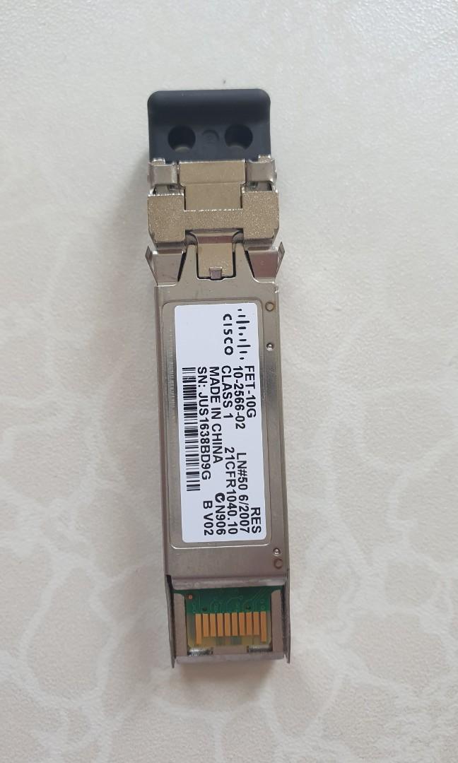 Cisco SFP FET-10G, Computers & Tech, Parts & Accessories, Networking on ...