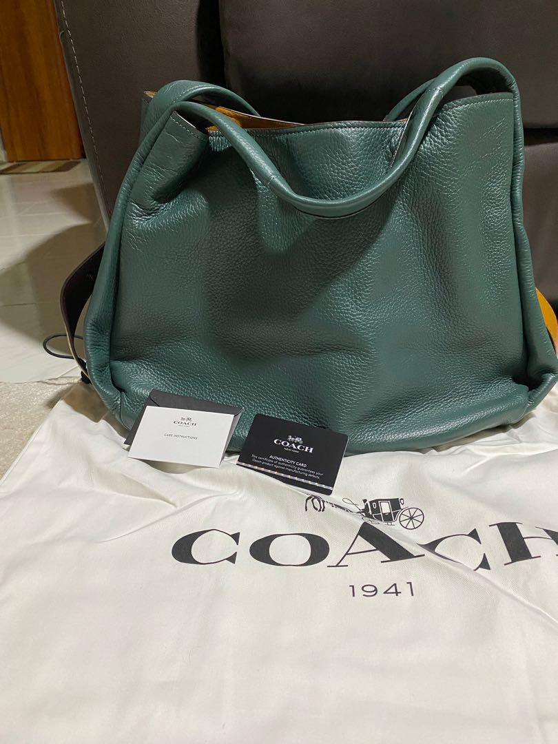 Coach with authenticity card, Women's Fashion, Bags & Wallets, Shoulder ...