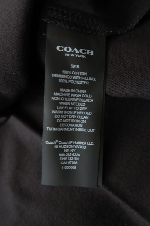 Coach x Champion Limited Colab Logo T-Shirt, Men's Fashion, Tops & Sets ...