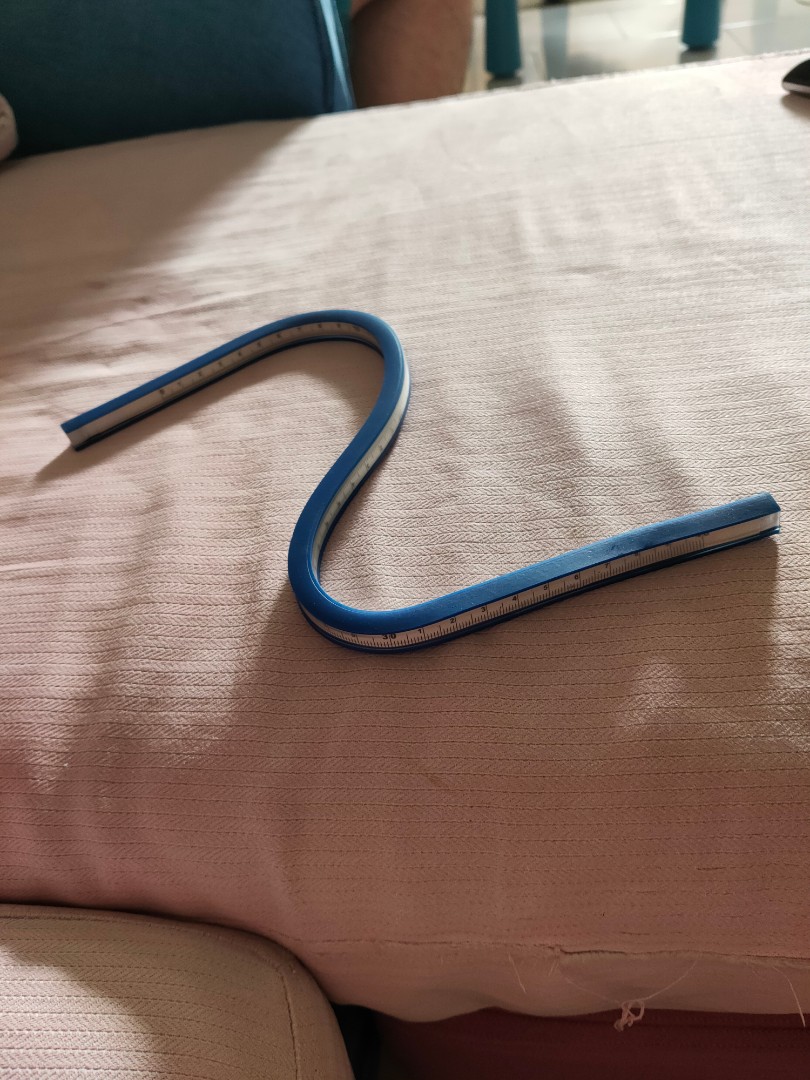 Curve ruler, Hobbies & Toys, Stationery & Craft, Stationery & School ...
