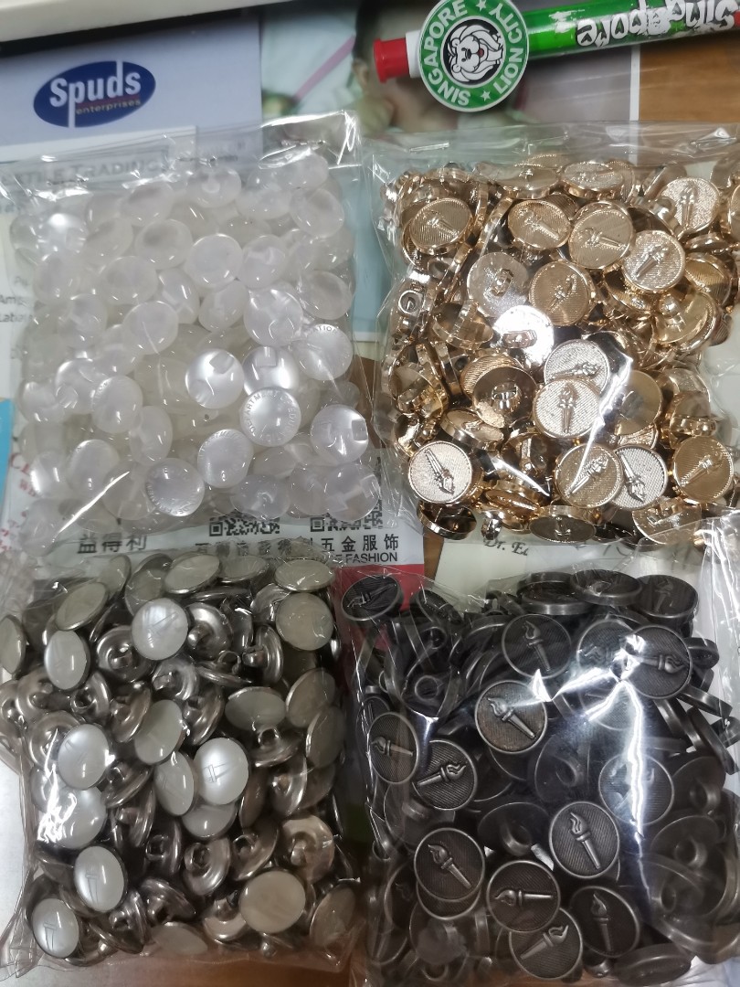 DepED teachers uniform torch design buttons, Women's Fashion, Watches ...