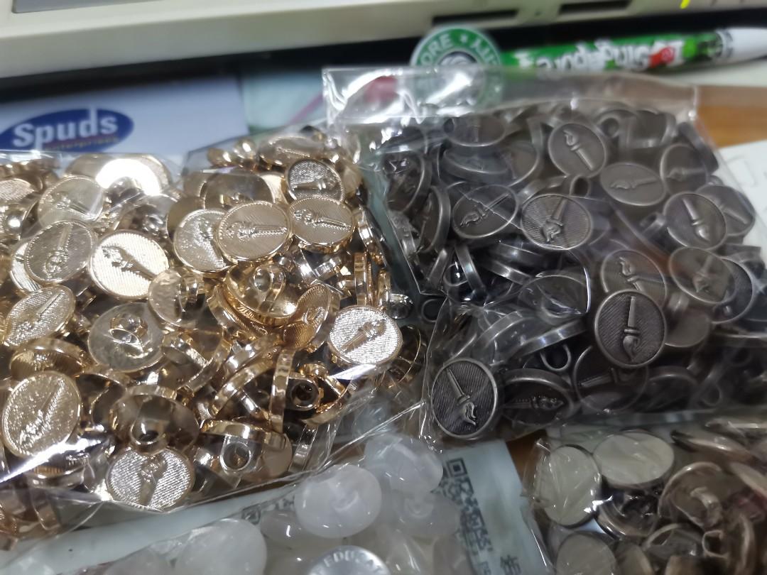 DepED teachers uniform torch design buttons, Women's Fashion, Watches ...