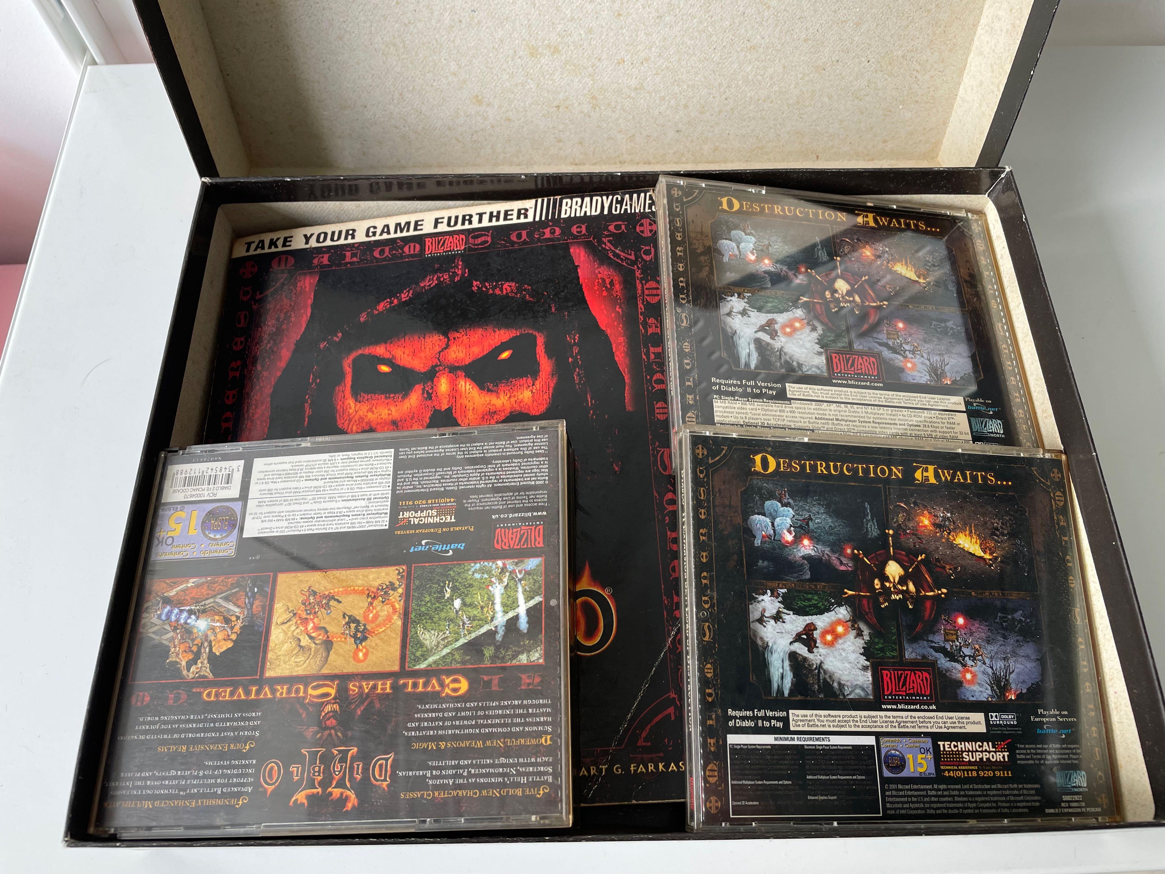 Diablo II battle chest, Video Gaming, Video Games, Others on Carousell