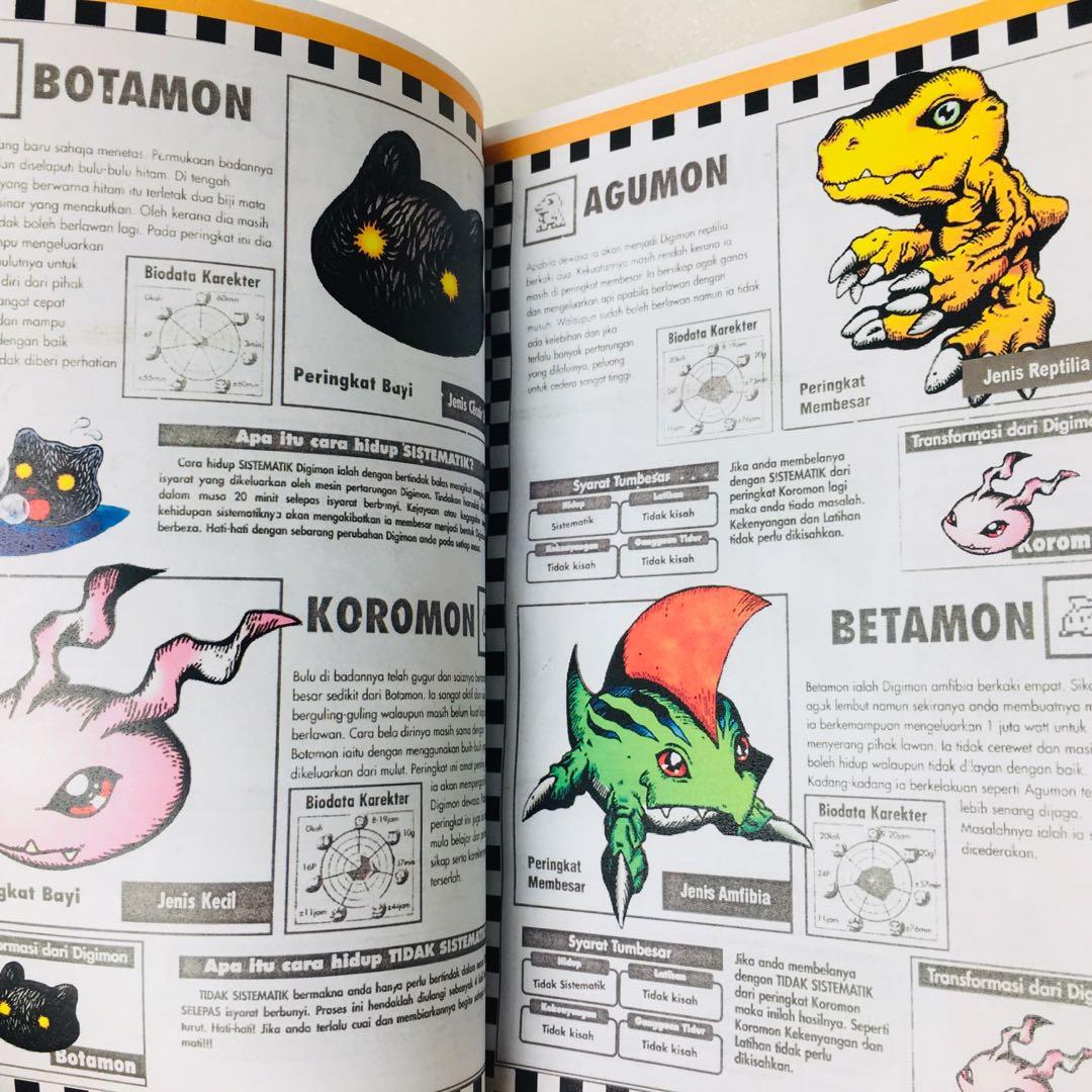 Digimon Panduan Lengkap Ver 1-5, Hobbies & Toys, Books & Magazines ...