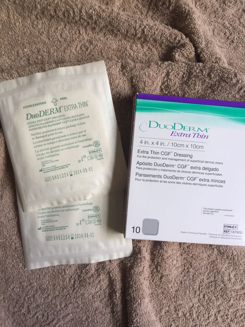 DuoDerm Extra Thin GCF Dressing / Dressing for wounds or bedsores ...