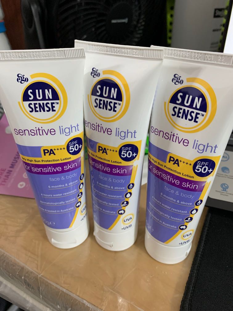 EGO Sun sense Sensitive Light (Sunblock for sensitive skin), Beauty ...