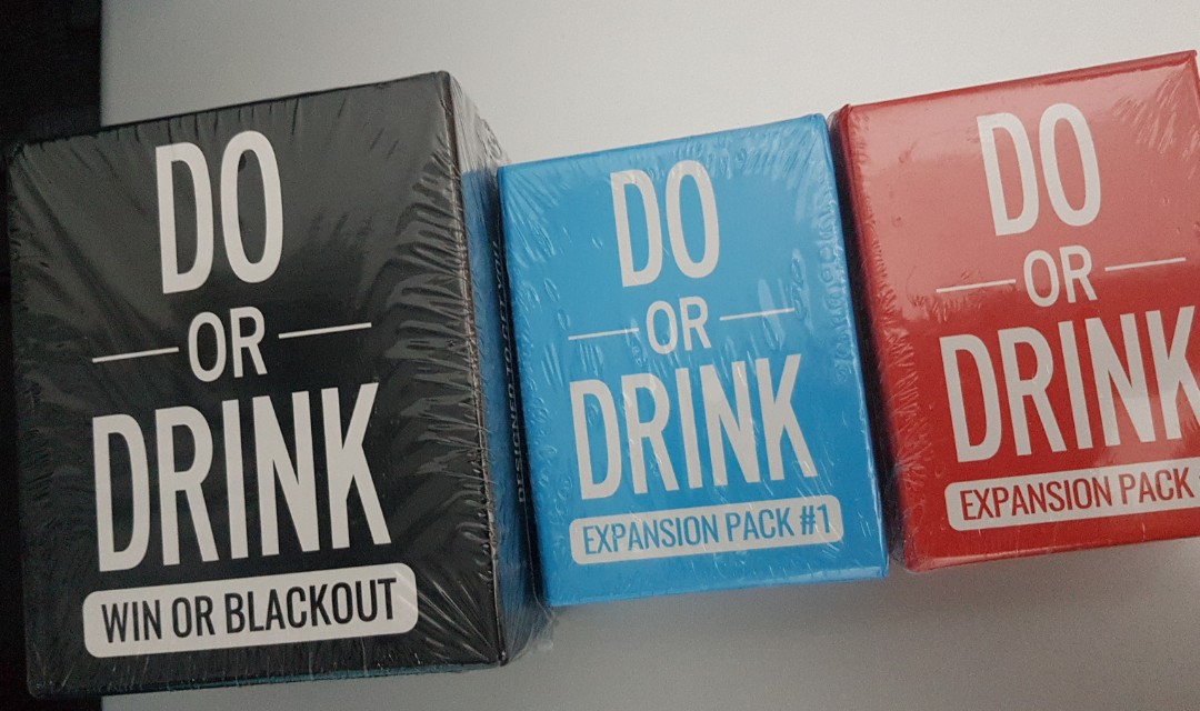 (Available) EPIC Do or drink win or blackout. Drinking party Card game ...
