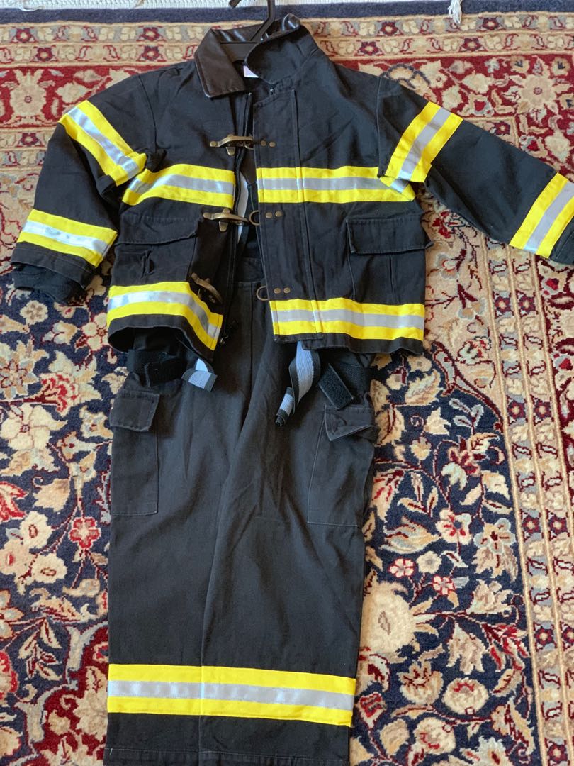Fireman uniform + circus jacket, Babies & Kids, Babies & Kids Fashion ...
