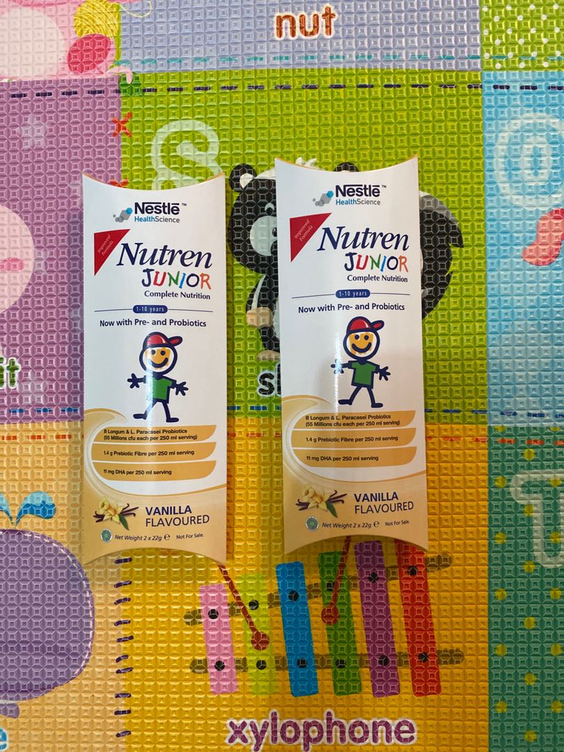 Free Nestle Nutren Junior 1-10yo sachets, Babies & Kids, Nursing ...