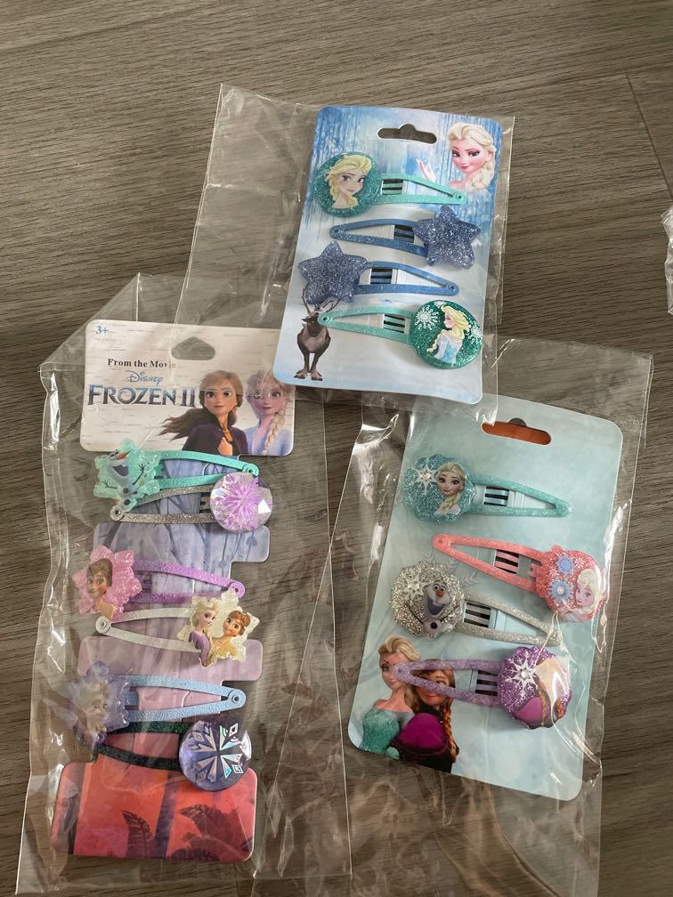 Frozen Elsa Hair Tie, Babies & Kids, Babies & Kids Fashion on Carousell