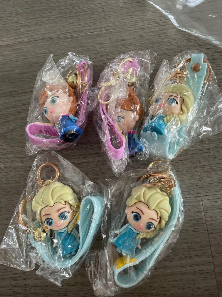 Frozen Key Chains (Elsa & Anna), Hobbies & Toys, Stationery & Craft ...