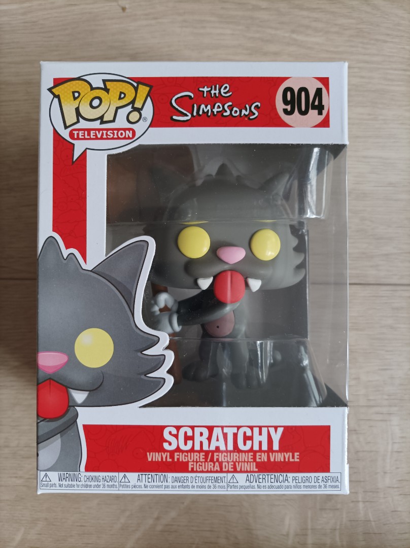 Funko Pop - The Simpsons Scratchy, Hobbies & Toys, Toys & Games on ...