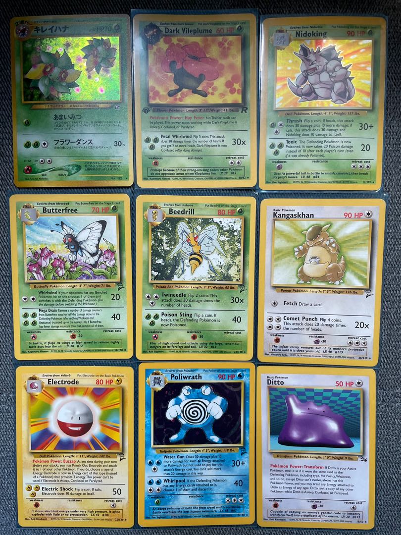 Gen 1 Pokemon Cards, Hobbies & Toys, Toys & Games on Carousell