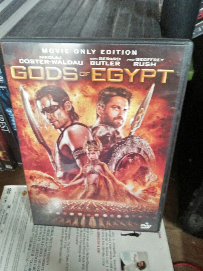 Gods of Egypt Original DVD movies, Hobbies & Toys, Music & Media, CDs ...