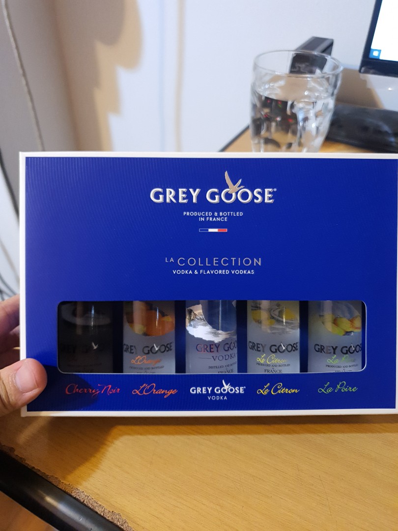 Grey goose la collection gift set, Food & Drinks, Alcoholic Beverages ...