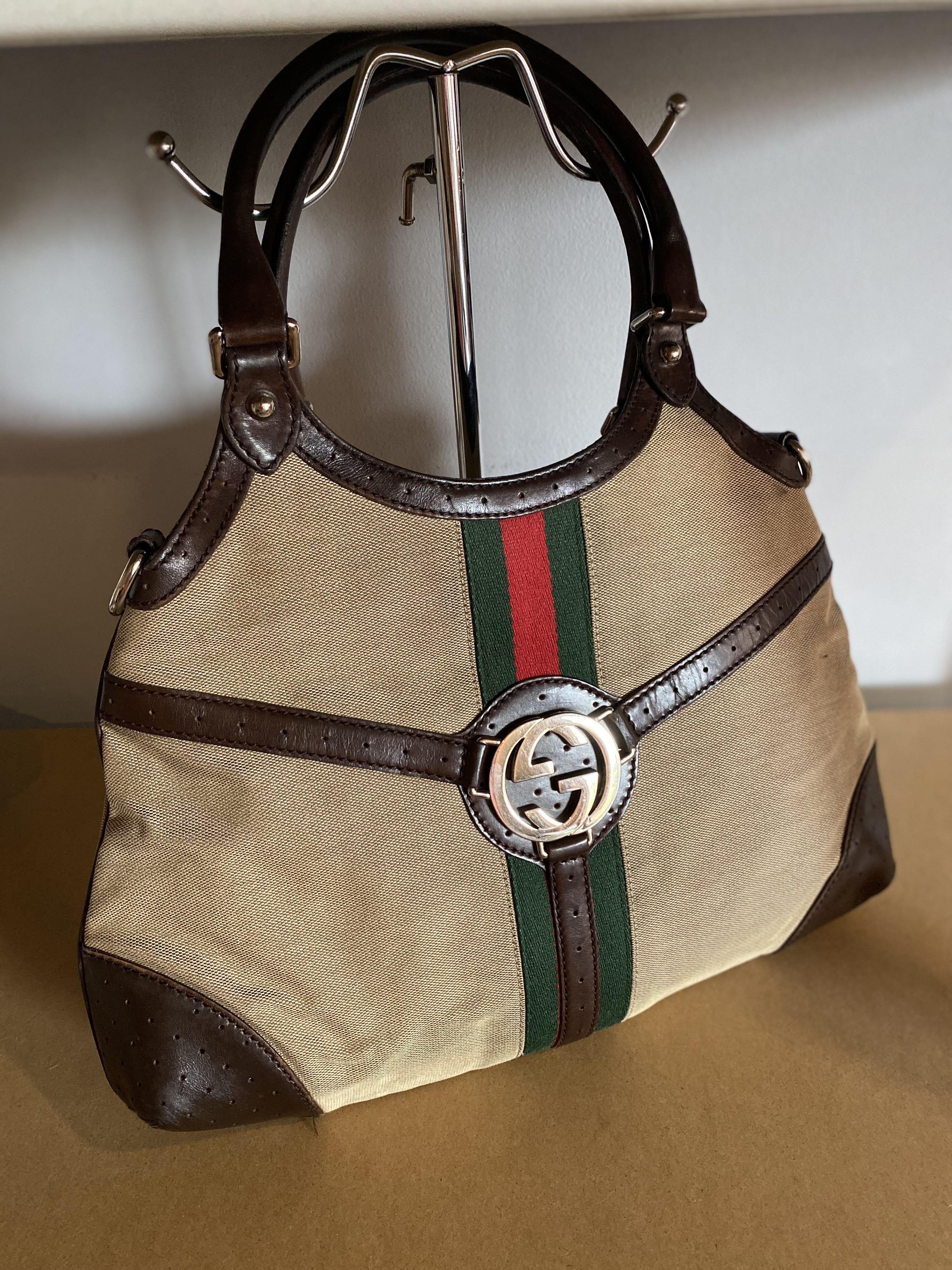 GUCCI cherry line tote bag, Luxury, Bags & Wallets on Carousell