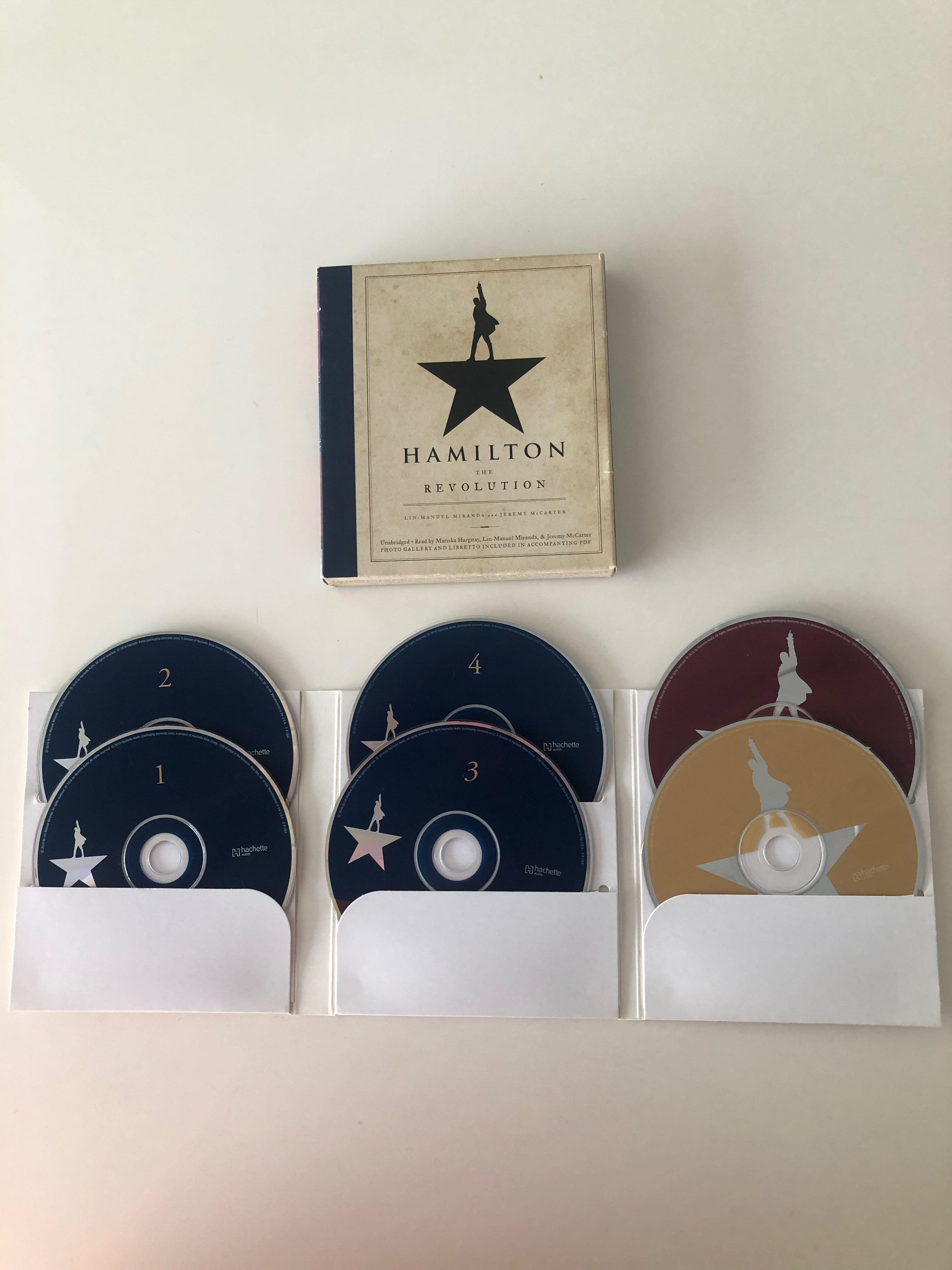Hamilton the Musical: The Revolution Audio CD (original), Hobbies ...