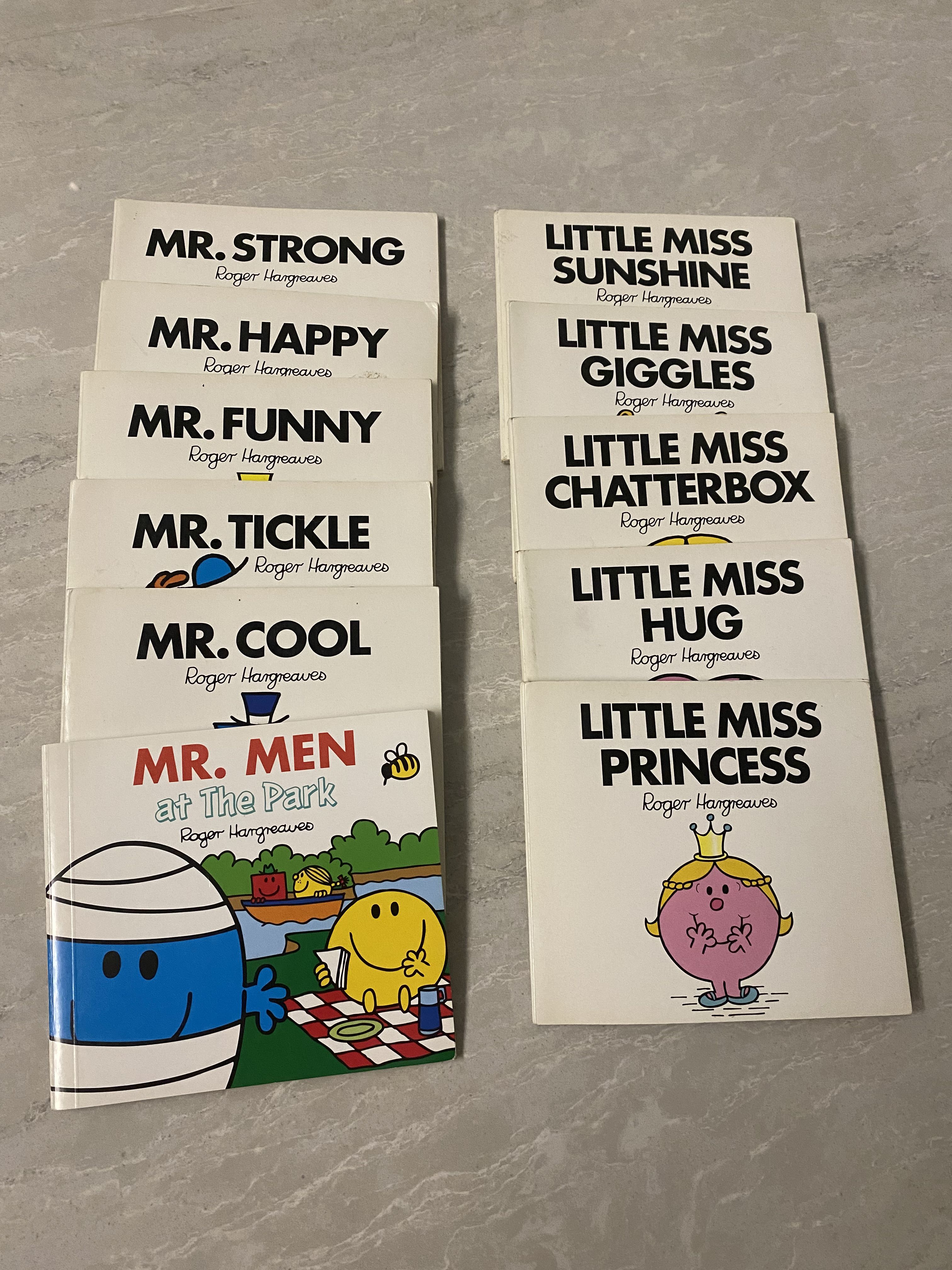 Happy meal books - Mr Men and Little Miss, Hobbies & Toys, Books ...