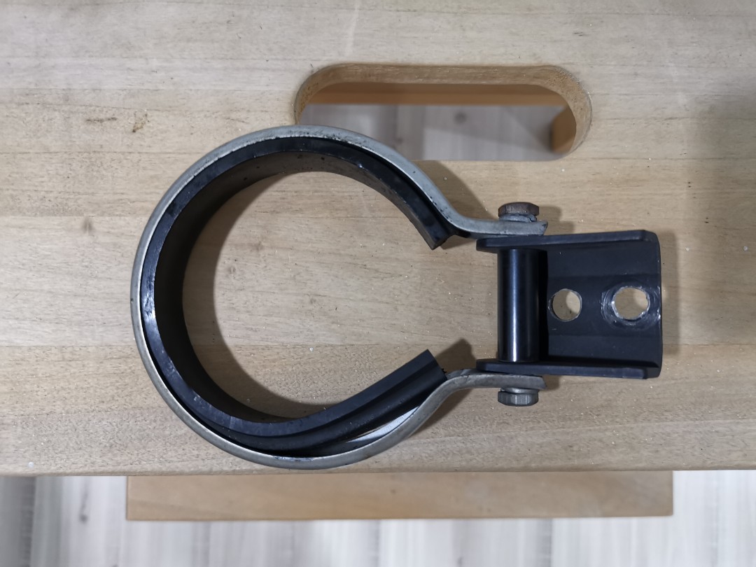 Harley Sportster Dyna speedometer relocation clamp, Motorcycles ...