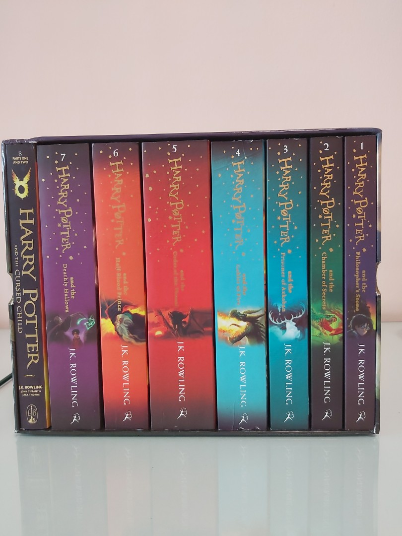 Harry Potter 8 books set, Hobbies & Toys, Books & Magazines, Fiction ...