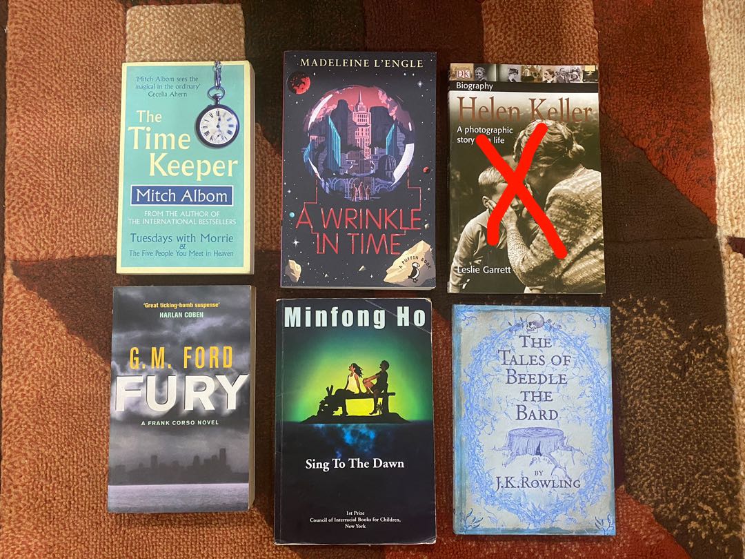 Helen Keller, Eric Hunter, JK Rowling, etc, Hobbies & Toys, Books ...