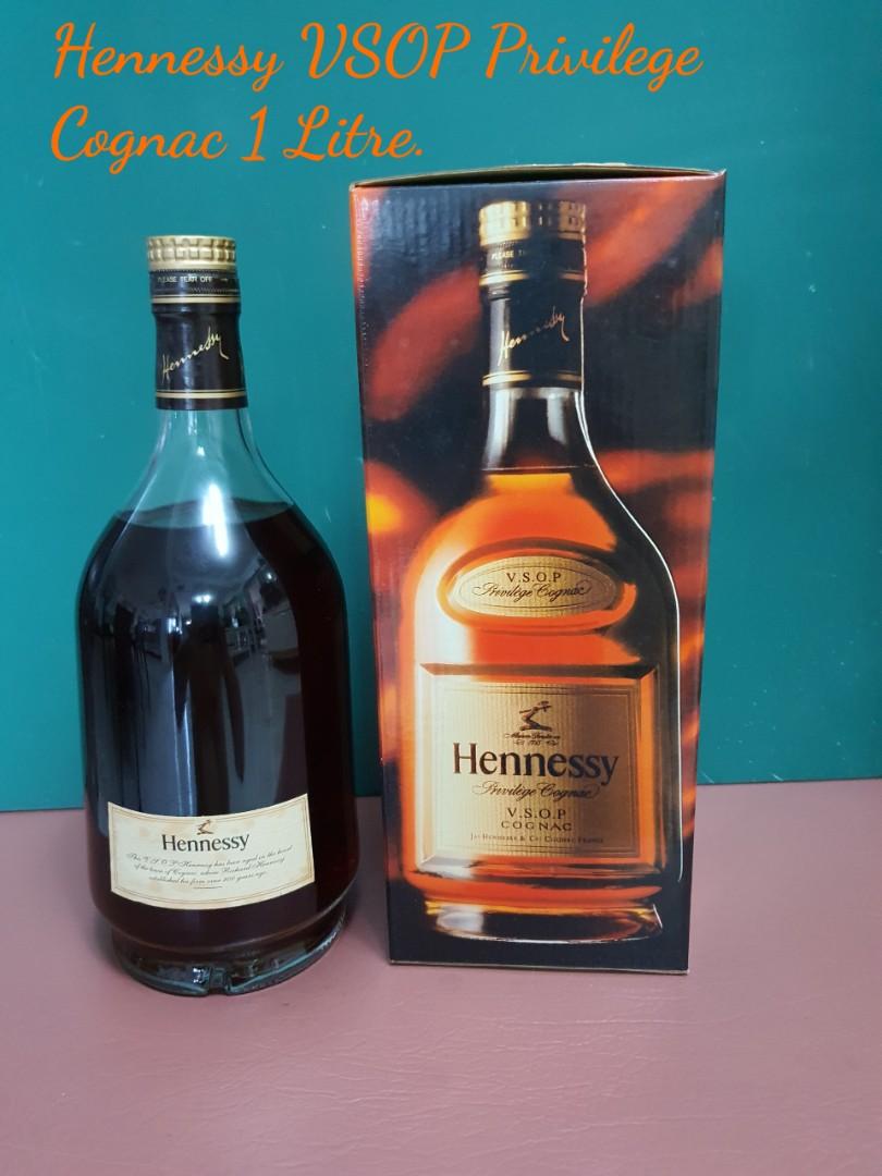Hennessy VSOP Privilege Cognac ., Food & Drinks, Alcoholic Beverages on Carousell