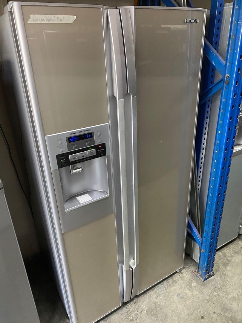 Hitachi Side by Side (water dispenser and auto ice maker working ...