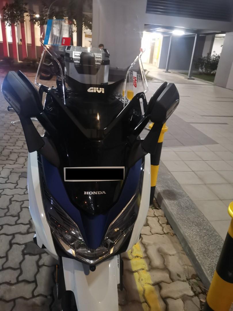 Honda Forza 125 / 300 (2019) Givi Clear Windshield, Motorcycles ...