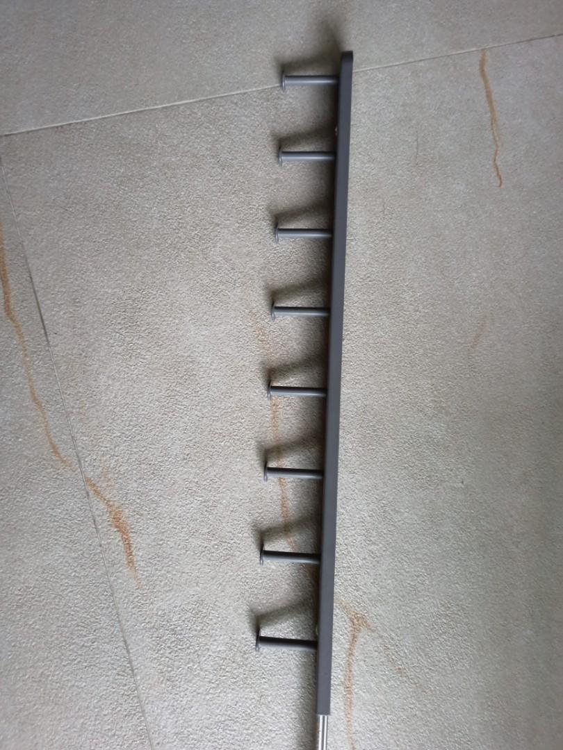 BN Ikea wall mount sliding rack, Furniture & Home Living, Furniture ...