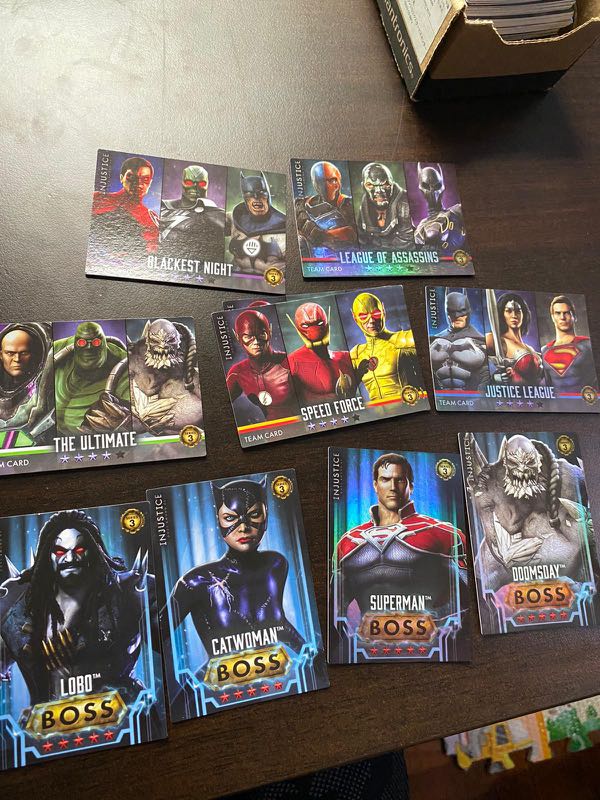 Injustice arcade cards series 3, Hobbies & Toys, Toys & Games on Carousell