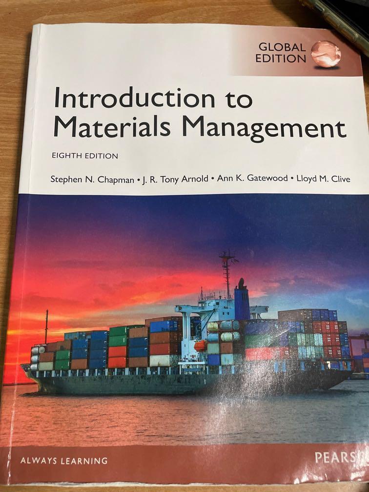 Introduction to Materials Management Eight Edition (TP), Hobbies & Toys ...