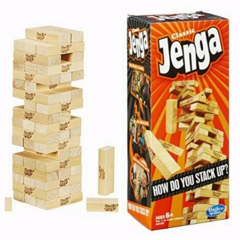 Jenga Classic (Brand New & Authentic), Hobbies & Toys, Toys & Games on ...