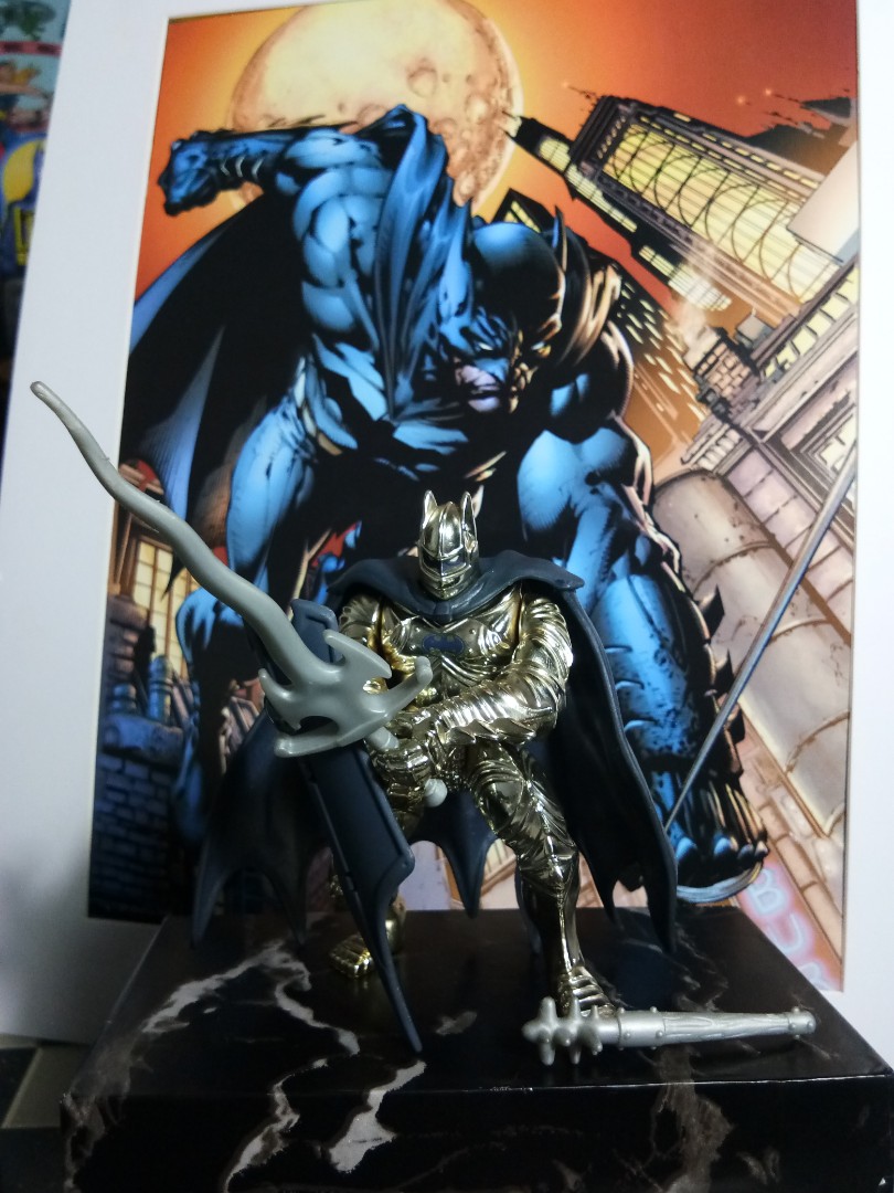 Kenner Legends of Batman Deluxe Collection Silver Knight Batman Action ...