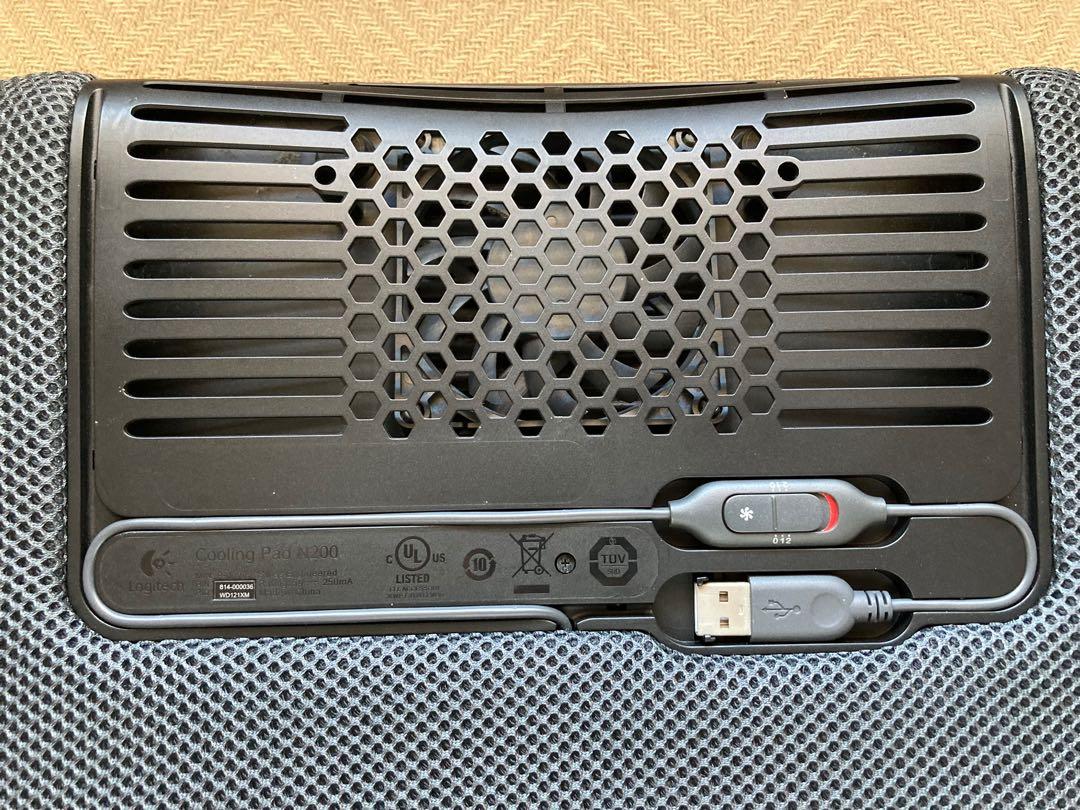 Logitech Cooling Pad N200, Computers & Tech, Parts & Accessories, Mouse ...