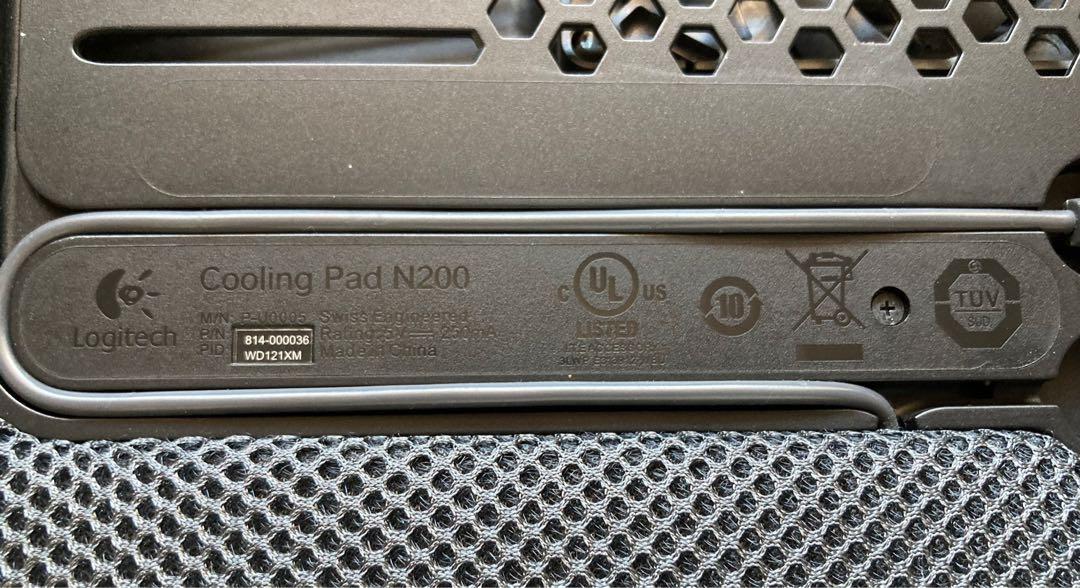 Logitech Cooling Pad N200, Computers & Tech, Parts & Accessories, Mouse ...