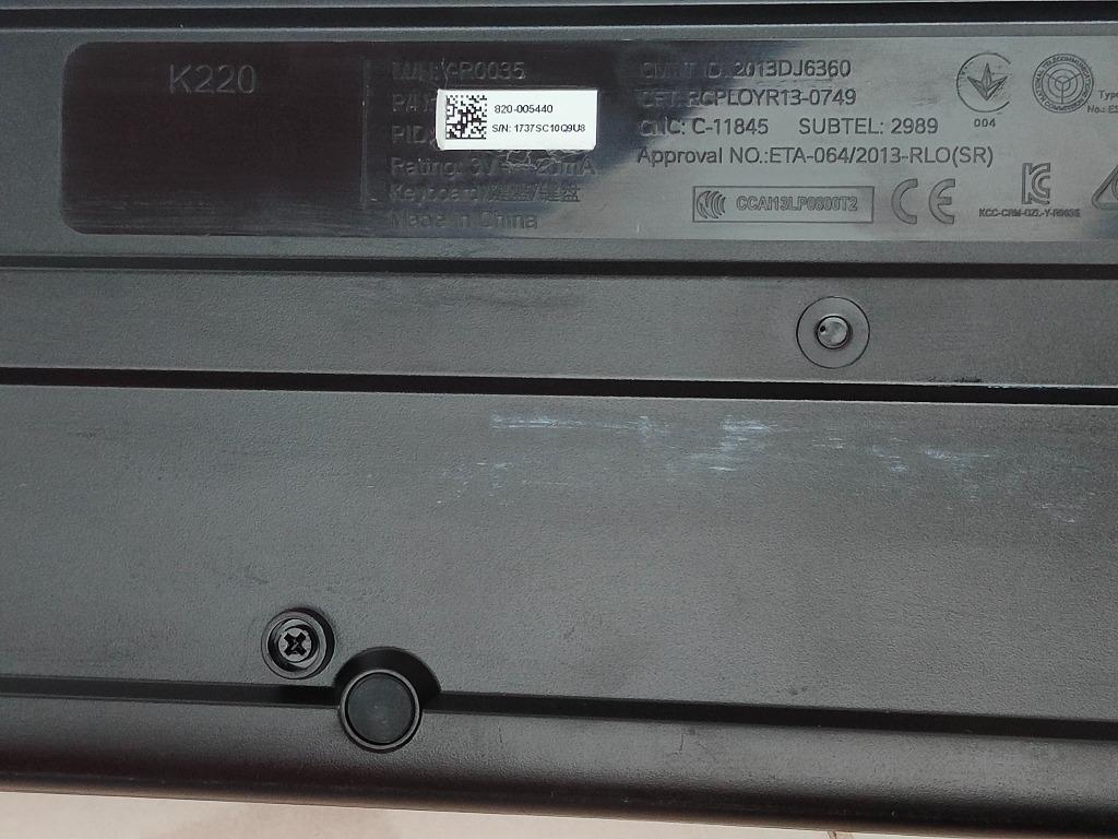 Logitech K220 Keyboard And Mouse Computers And Tech Parts And Accessories Mouse And Mousepads On