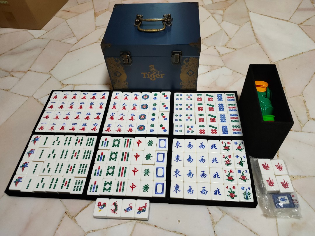 Mahjong Full Set!!, Hobbies & Toys, Toys & Games on Carousell