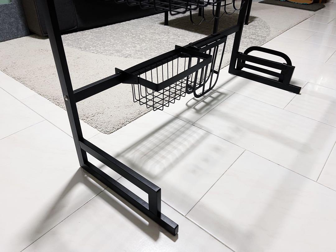 MALM-Stainless Steel Dish Rack 2 Layer, Furniture & Home Living ...