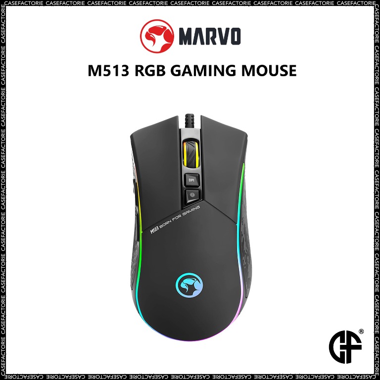 MARVO M513 RGB Gaming Mouse, Computers & Tech, Parts & Accessories ...