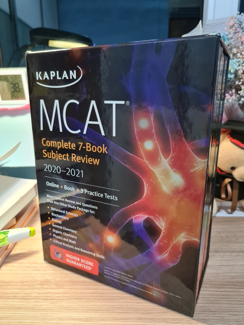 MCAT Kaplan 2020-2021 Complete 7-Book Set, Hobbies & Toys, Books ...