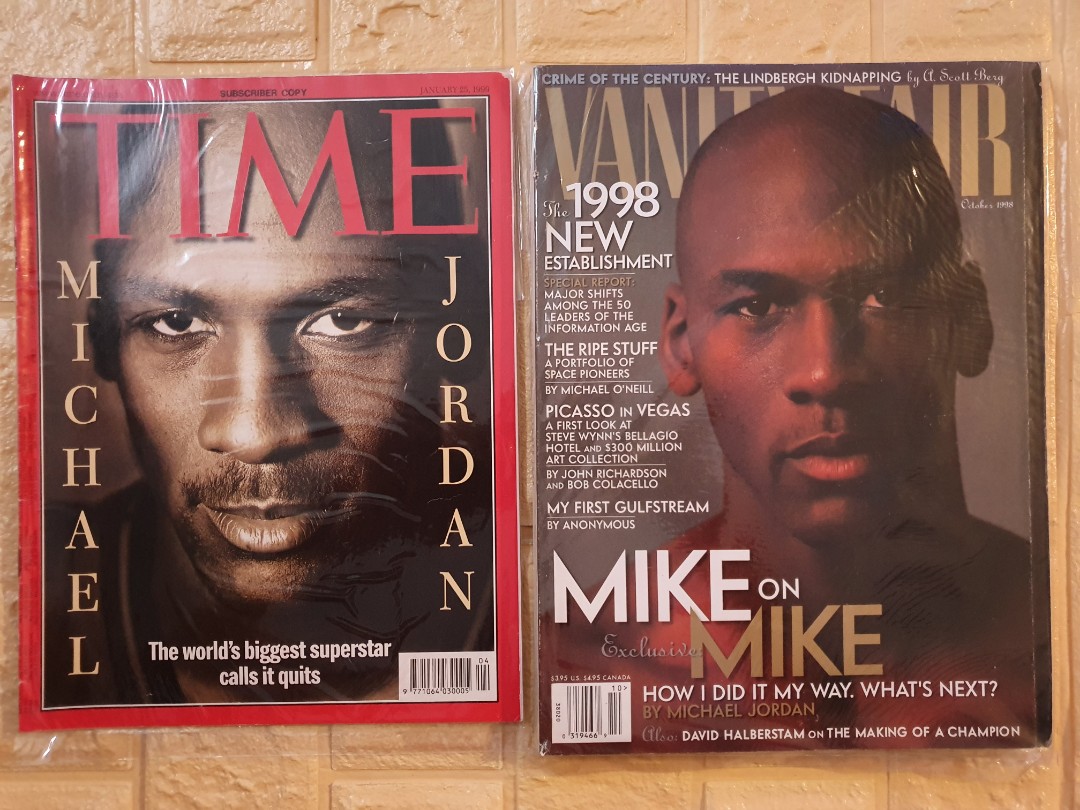 Michael Jordan magazine covers bundle, Hobbies & Toys, Books ...