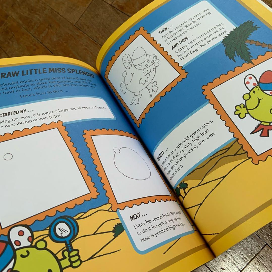 Mr. Men & Little Miss Adventures Sticker Activity Book, Hobbies & Toys ...