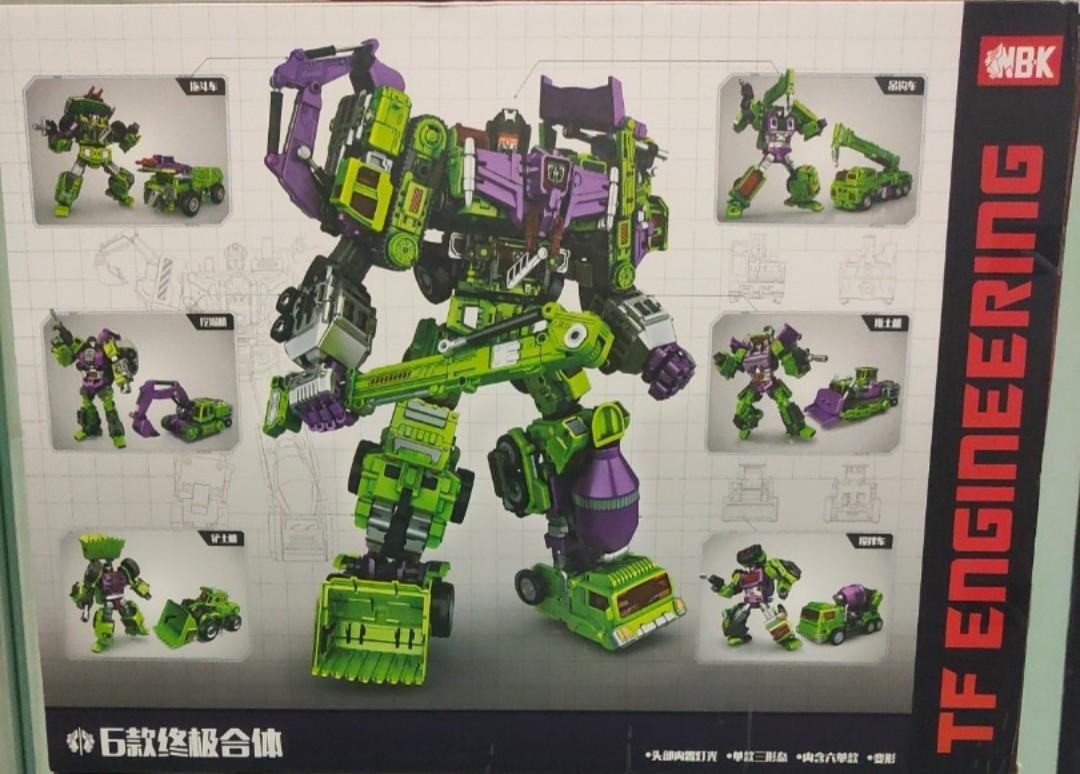 NBK devastator transformer, Hobbies & Toys, Toys & Games on Carousell