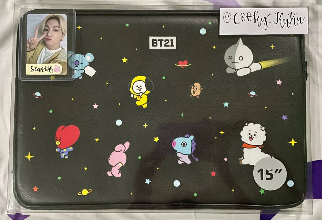 Official BT21 RUN 15” laptop case, Hobbies & Toys, Memorabilia ...