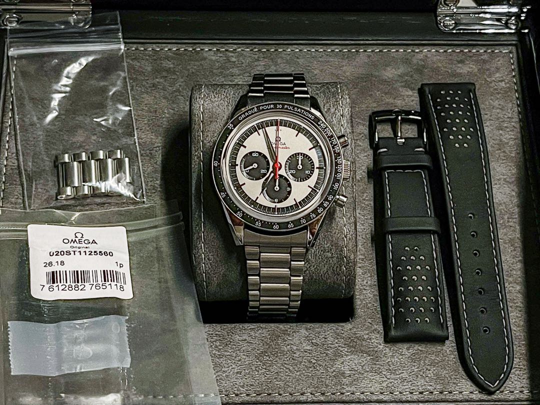 Omega CK2998 Speed Master moon watch Limited Edition Panda Dial CK 2998 ...