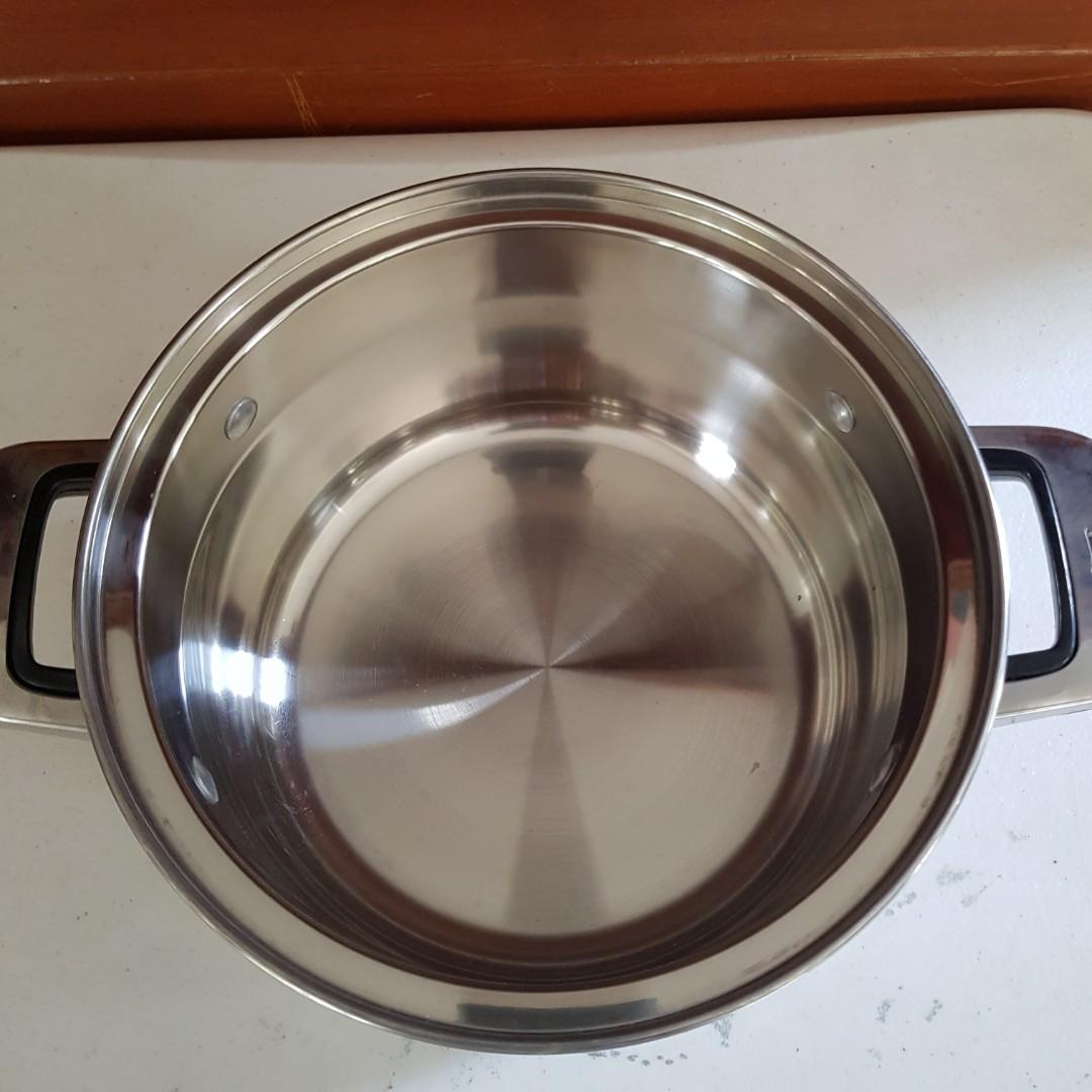Oneida Cooking Pot 18/10 Stainless Steel, Furniture & Home Living ...